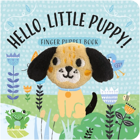 Hello Little Puppy Children's Puppet Book | Surprise Boxes